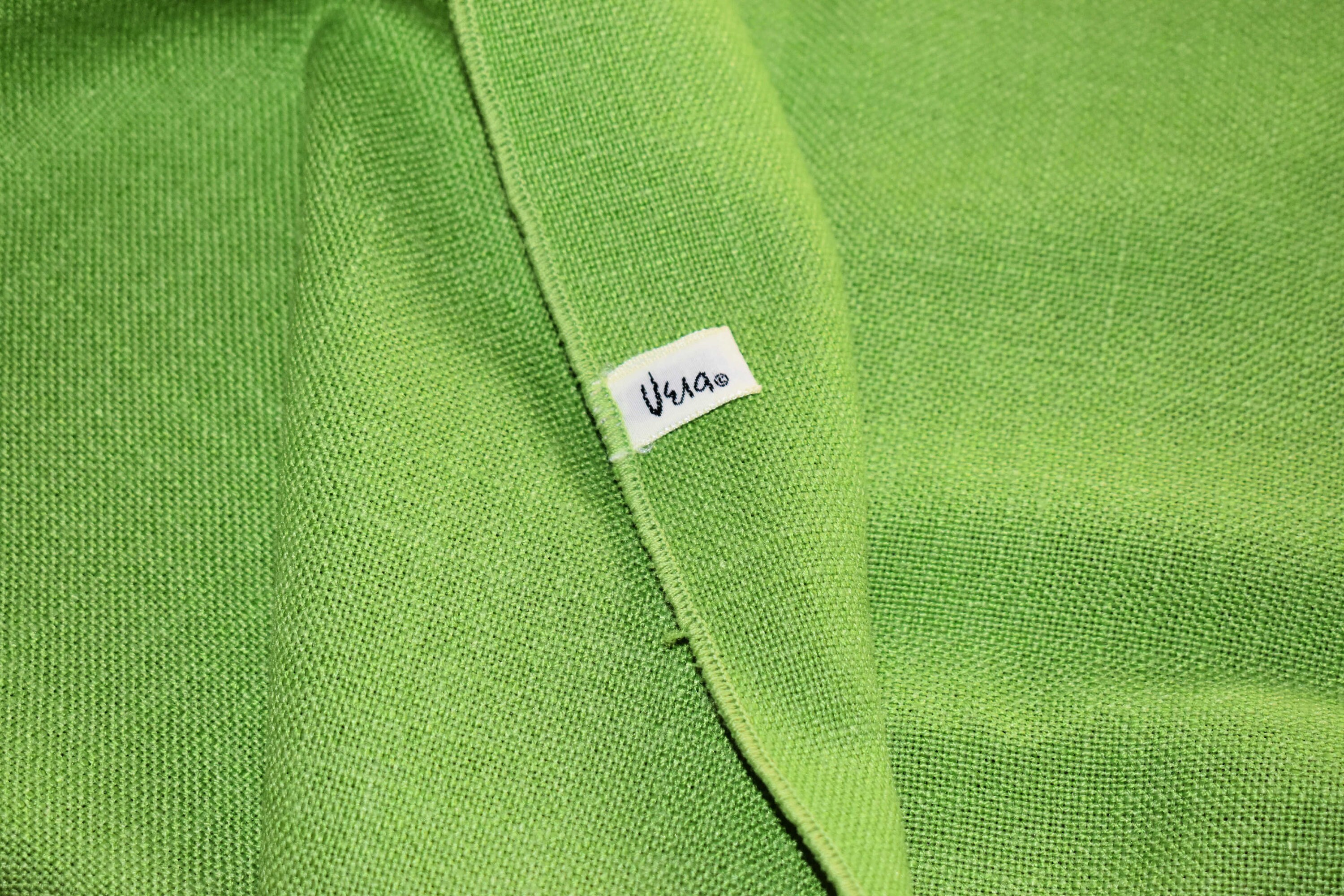 Vintage Large Oval, Woven Avocado Green Tablecloth, 58" X 98" Vera - Etsy
