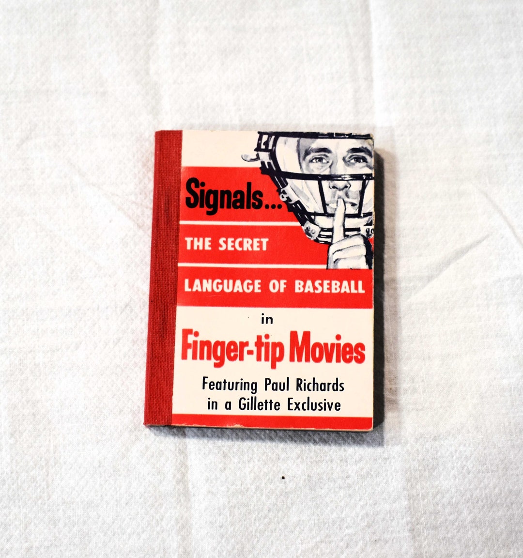 Vintage 1950s Baseball Book Signals the Secret Language of Baseball ...