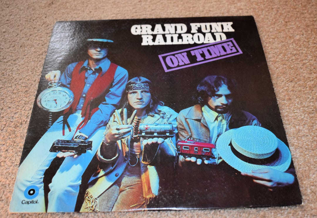 1970s Vinyl Album, Grand Funk Railroad, on Time, Rock, Classic Rock - Etsy