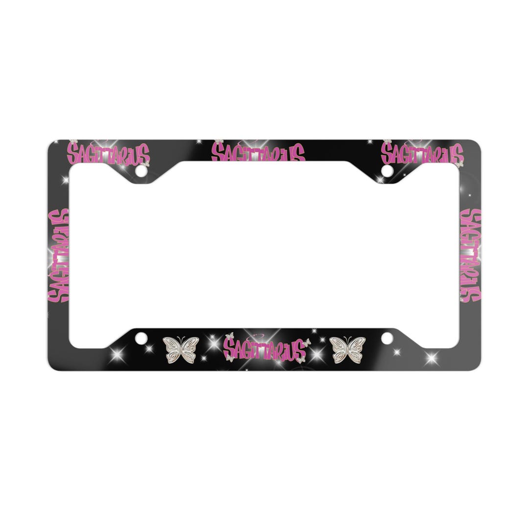 Channel That Bold, Y2K Energy With This Custom Sagittarius License ...