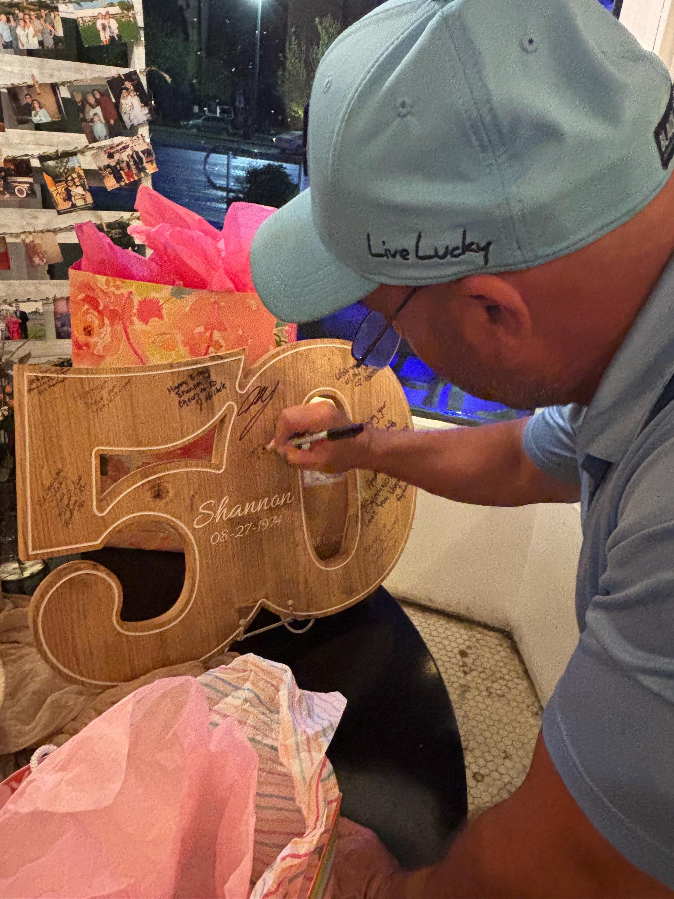 Birthday Sign | Number Sign | Personalized Anniversary Sign ...