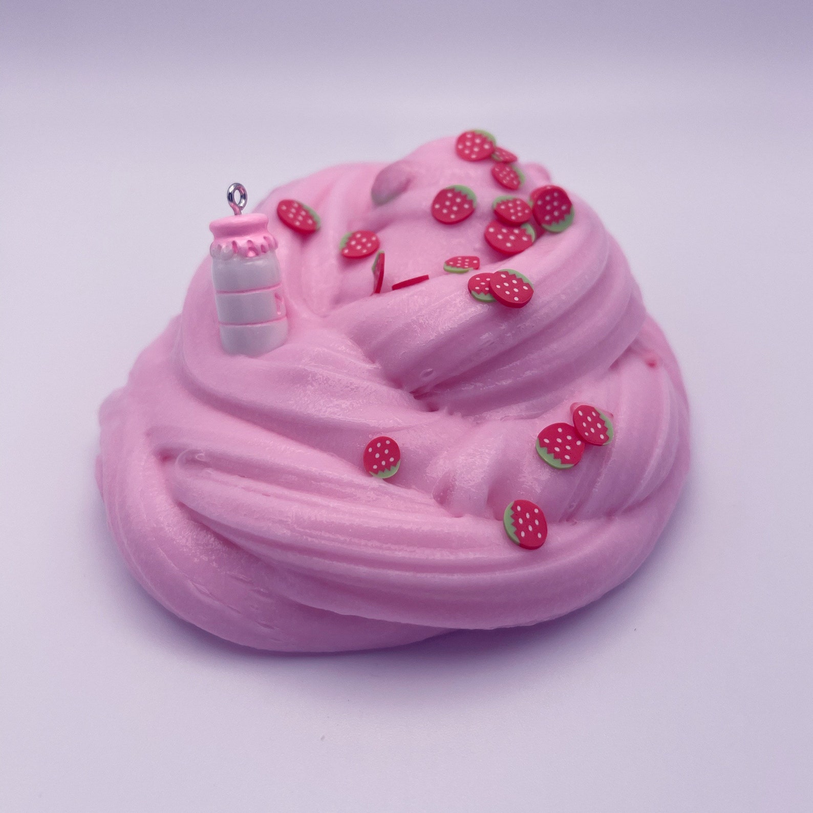 Strawberry Milk Slime - Etsy