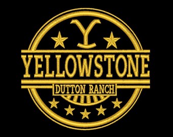 Yellowstone Embroidery | Etsy