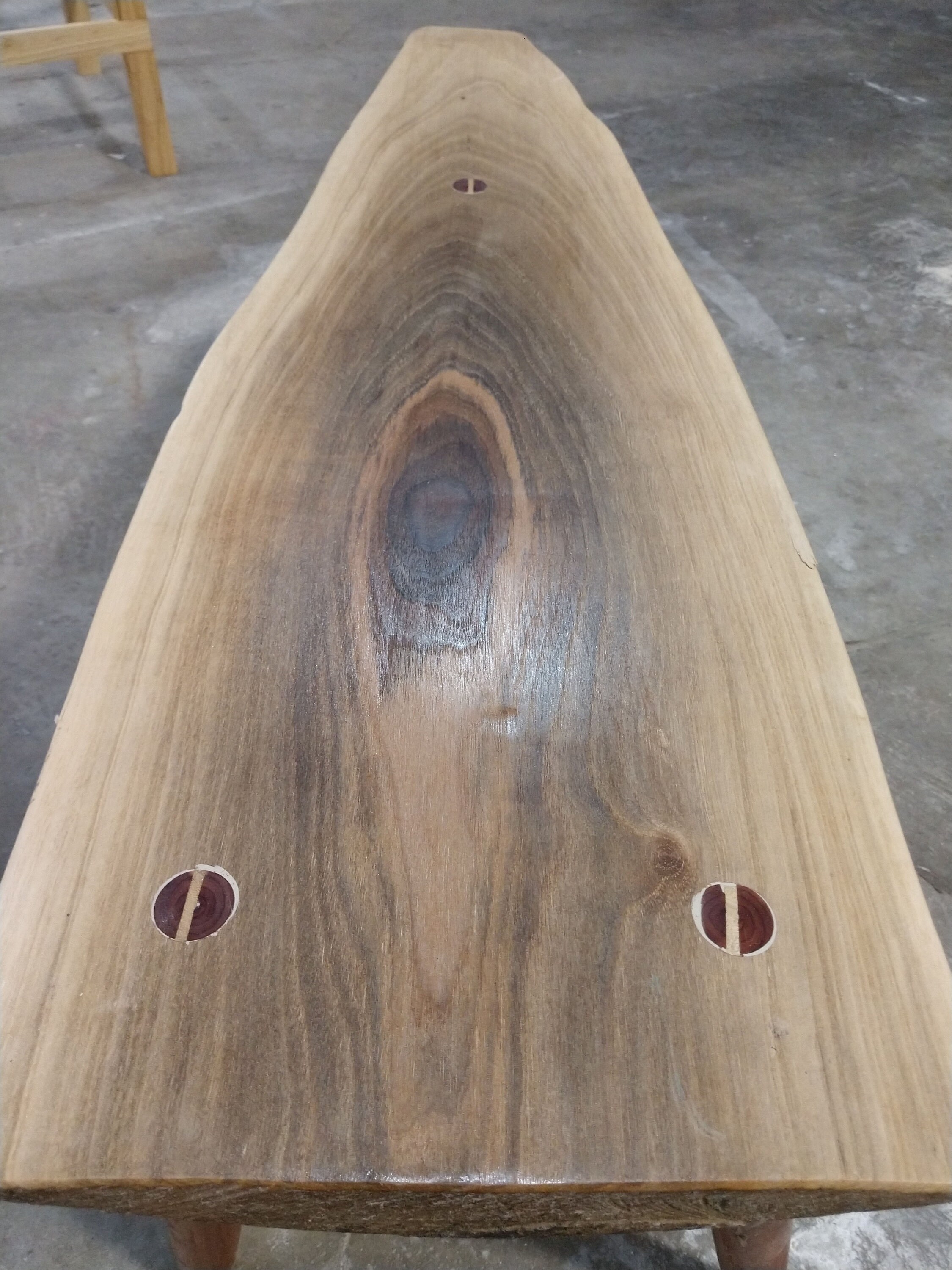 Wooden Tri-leg Coffee Table - Etsy