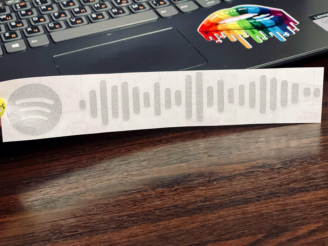 SPOTIFY CODE STICKER/ Car Decals/ Spotify Car Stickers/ Spotify Vinyl ...