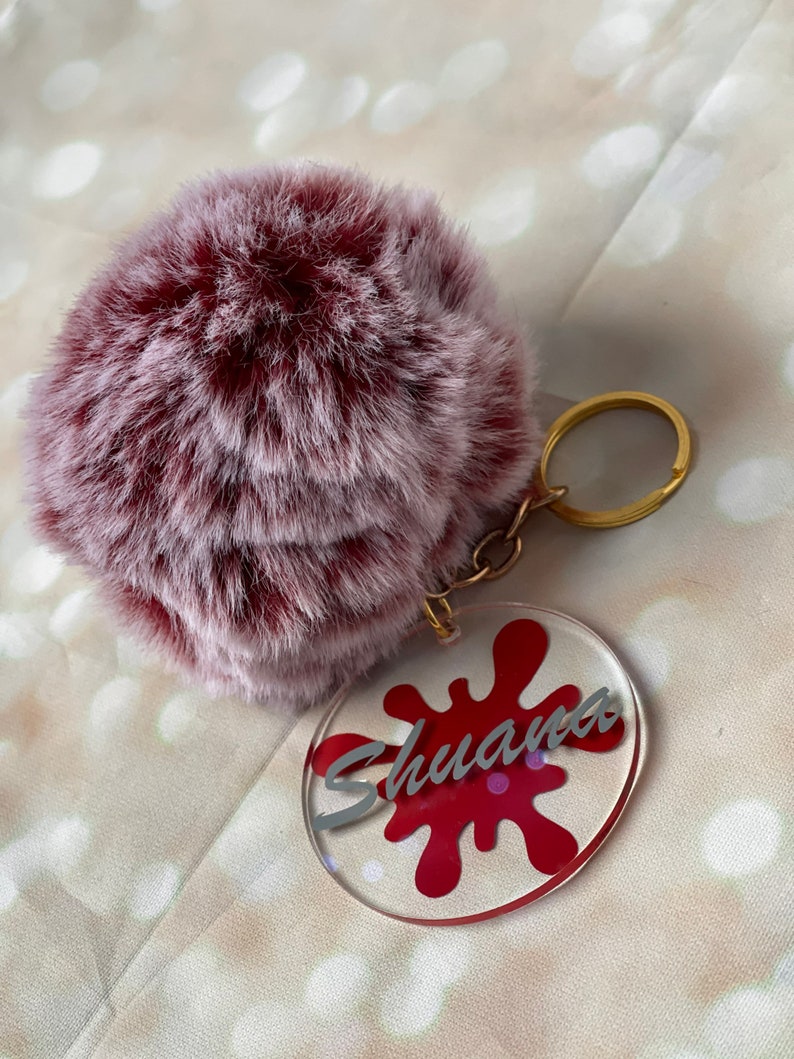 ACRYLIC KEYCHAIN / Paint Splatter Keychain/ Paint Splash/ - Etsy