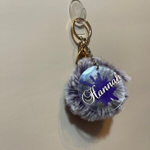 ACRYLIC KEYCHAIN / Paint Splatter Keychain/ Paint Splash/ Personalized ...
