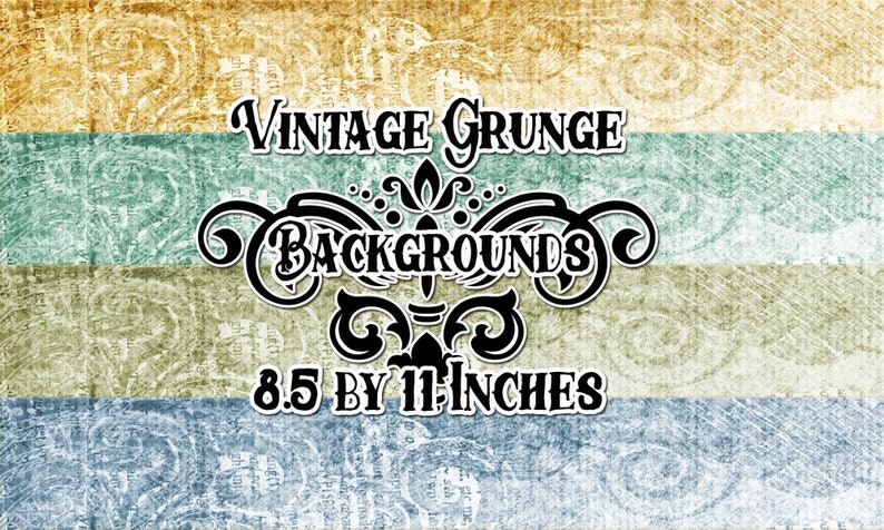 Vintage Grunge Printable Backgrounds - Etsy