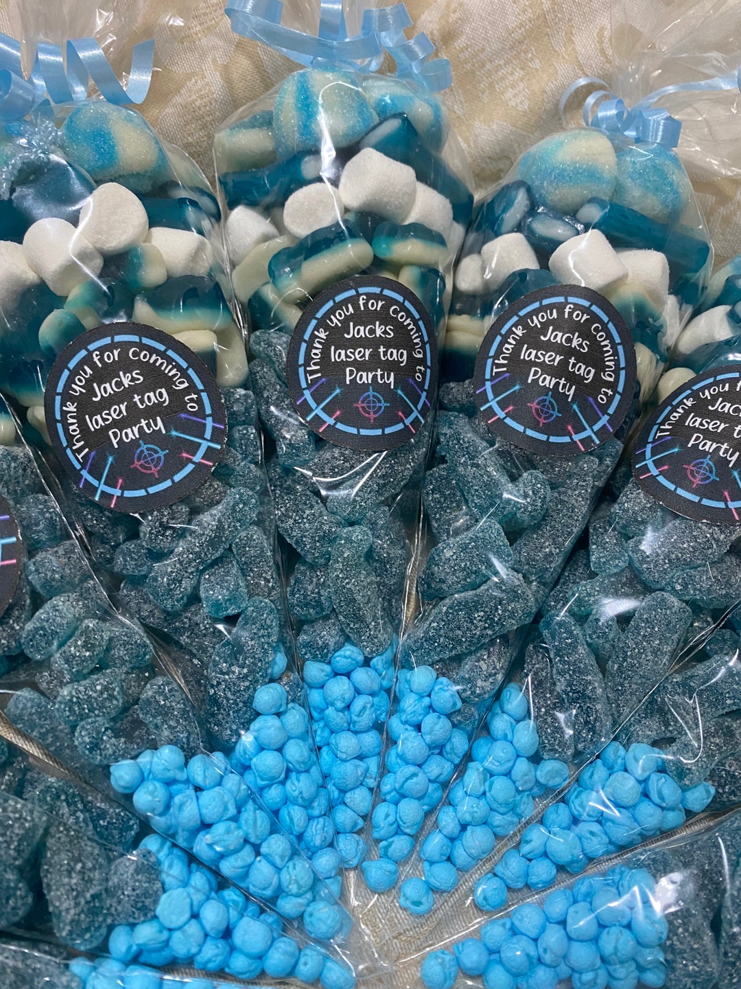 Laser Tag Theme Sweet Cones / Birthday Sweetcones / Halal Sweetcones ...