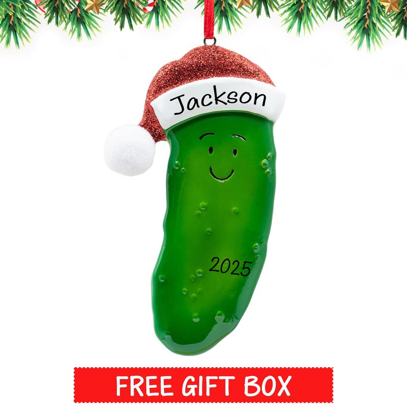 Christmas Dill Pickles - Etsy