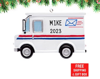 USPS Carrier Christmas Ornament USPS Carrier Thank You Gift - Etsy