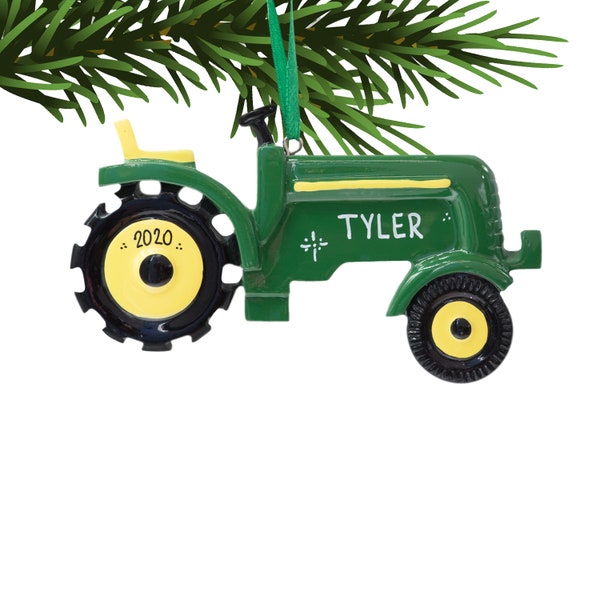 Tractor Ornament - Etsy