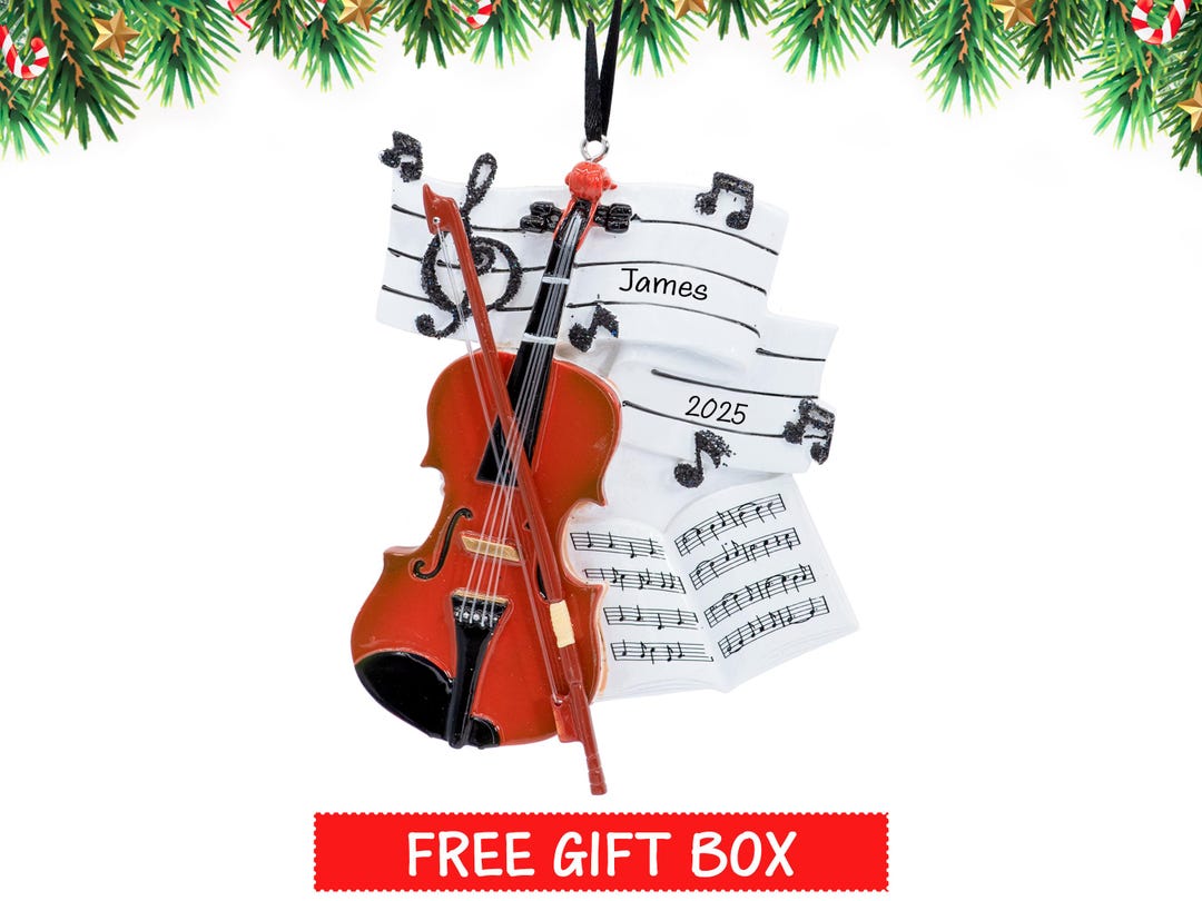 Personalized Cello Ornament, Cello Christmas Ornament, Musical ...