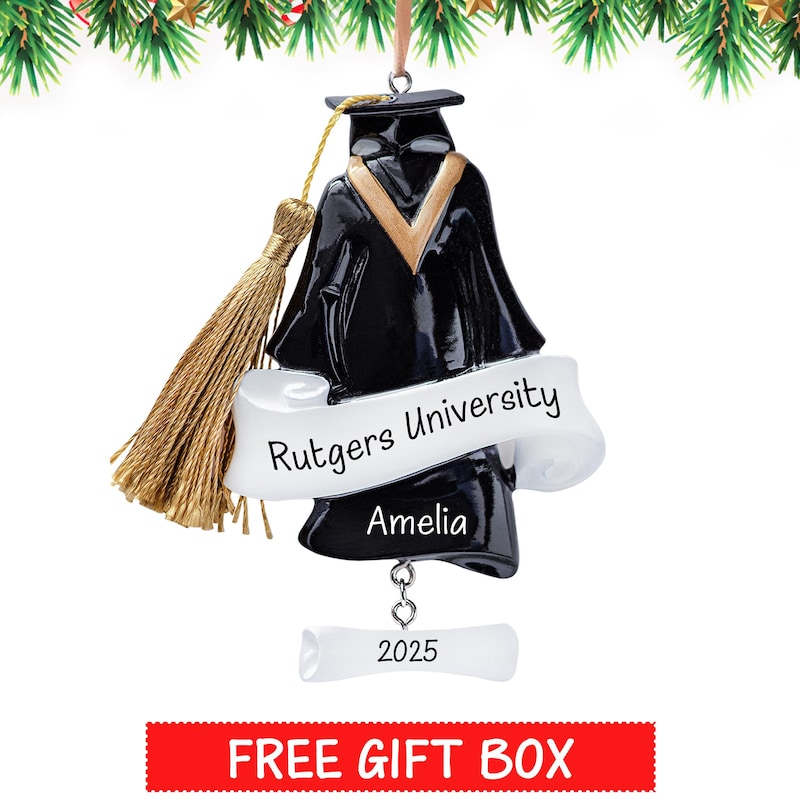 Ceramic Graduate Ornament - Etsy