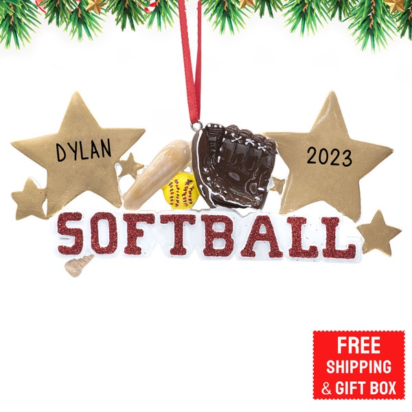 Softball Christmas - Etsy