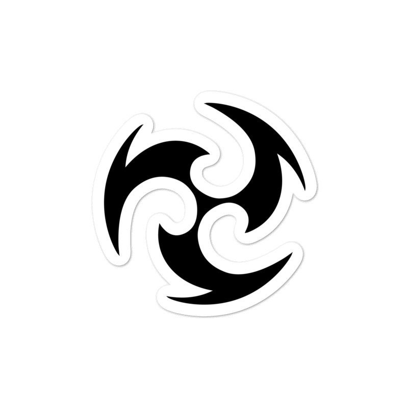 Genshin Impact Element Stickers Anemo, Dendro, Cryo, Hydro, Electro ...