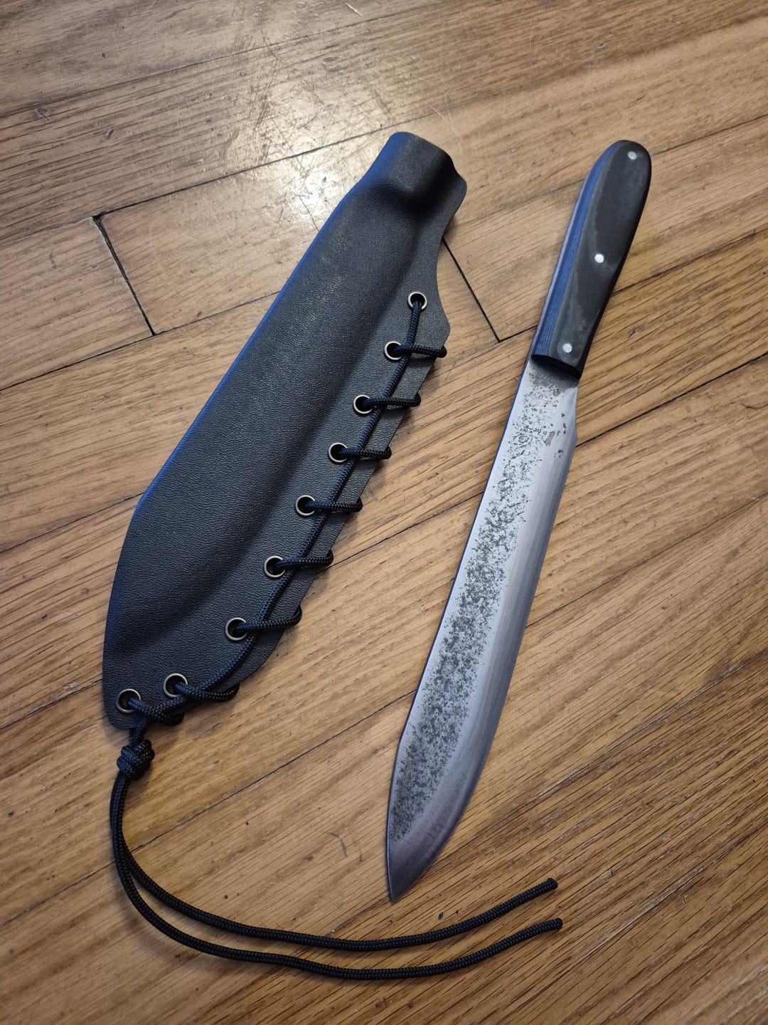 Handmade Knife, Hunting Knife, Camp Knife, Wasteland Knife, Post ...