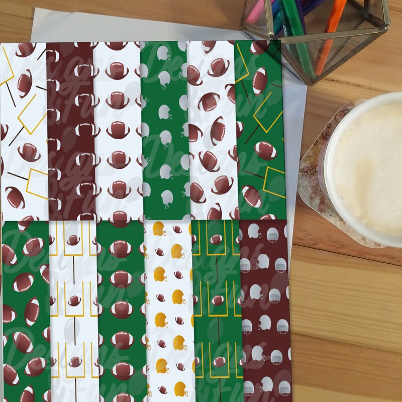 Football Paper - Etsy