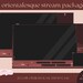 Twitch Stream Graphics Orientalesque Set Overlay / Oriental / Chinese ...