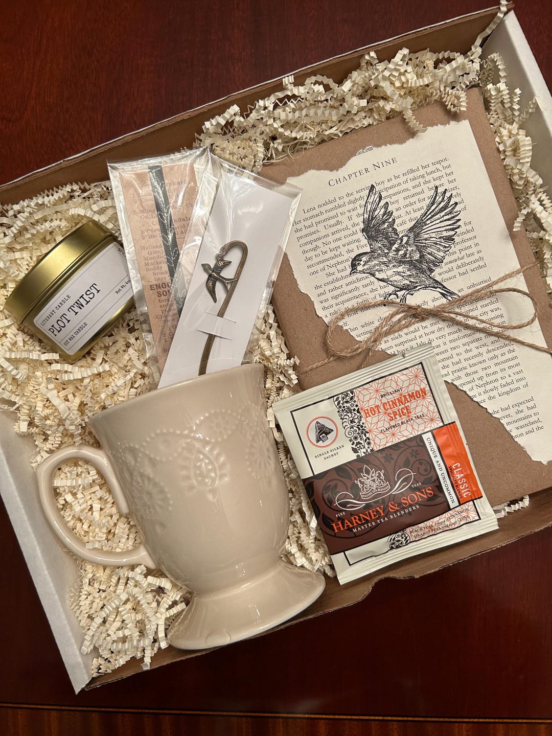 Blind Date With a Book Box, Mystery Book Box, Book Lover Gift Box ...