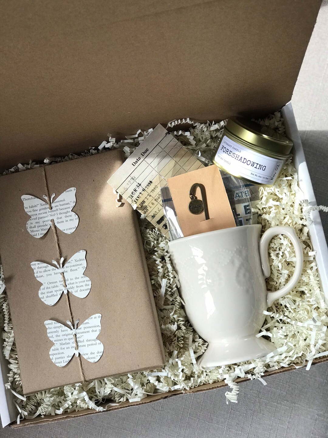 Blind Date With a Book Gift Box, Book Lover Gift Box, Mystery Book Box ...