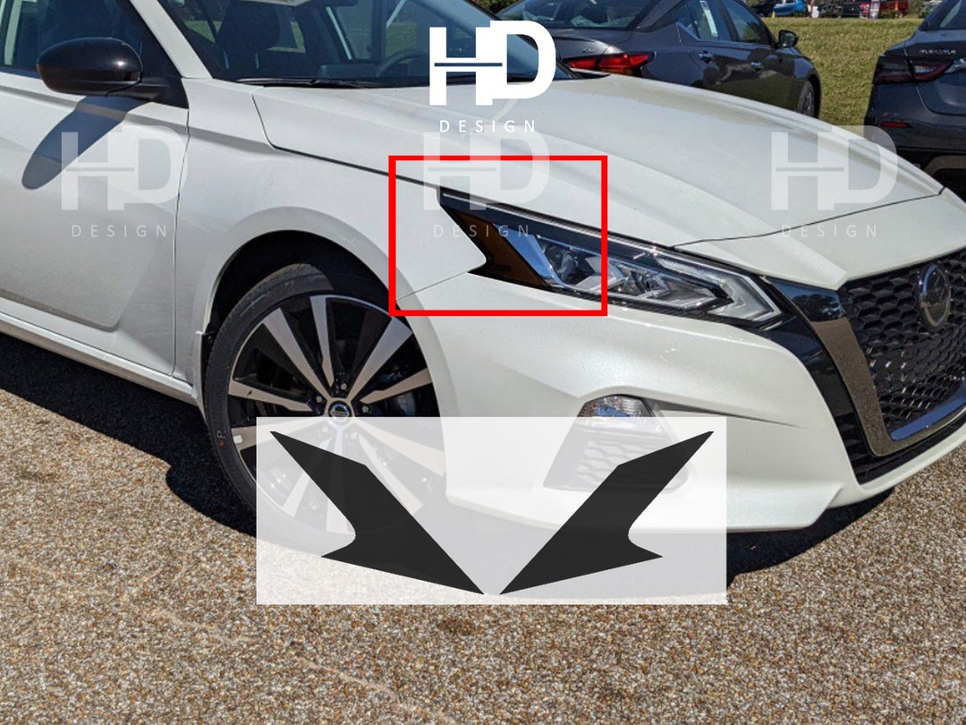 HDUSA 2019-2025 Fits Nissan Altima Front Head Light Side Marker Precut ...