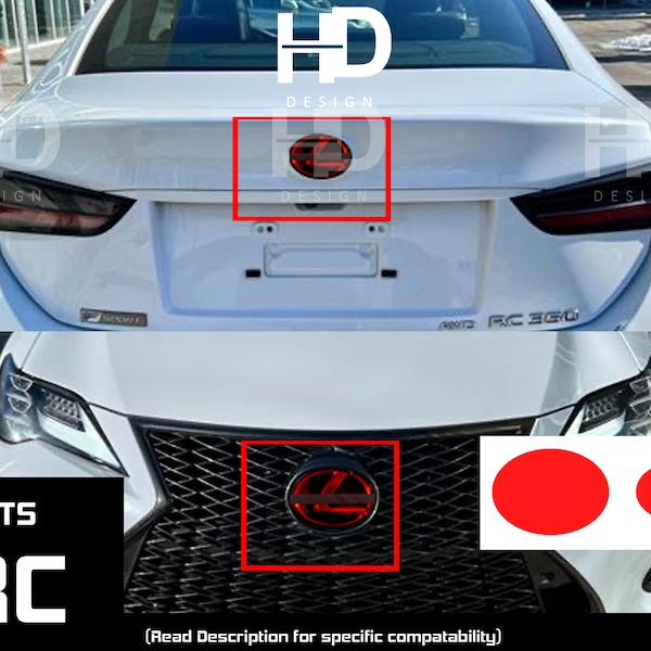 Lexus Emblem Overlays - Etsy