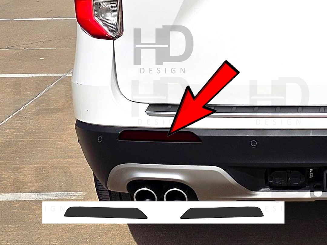 HDUSA Fits Ford Explorer 2020-2024 Rear Reflectors Precut Side Marker ...