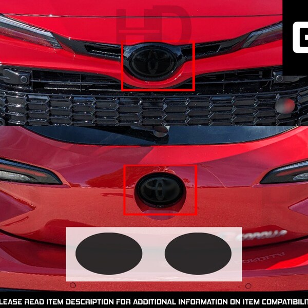 Gr Corolla Decals - Etsy