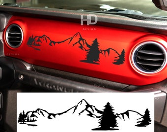 Jeep Gladiator Dash Decal - Etsy