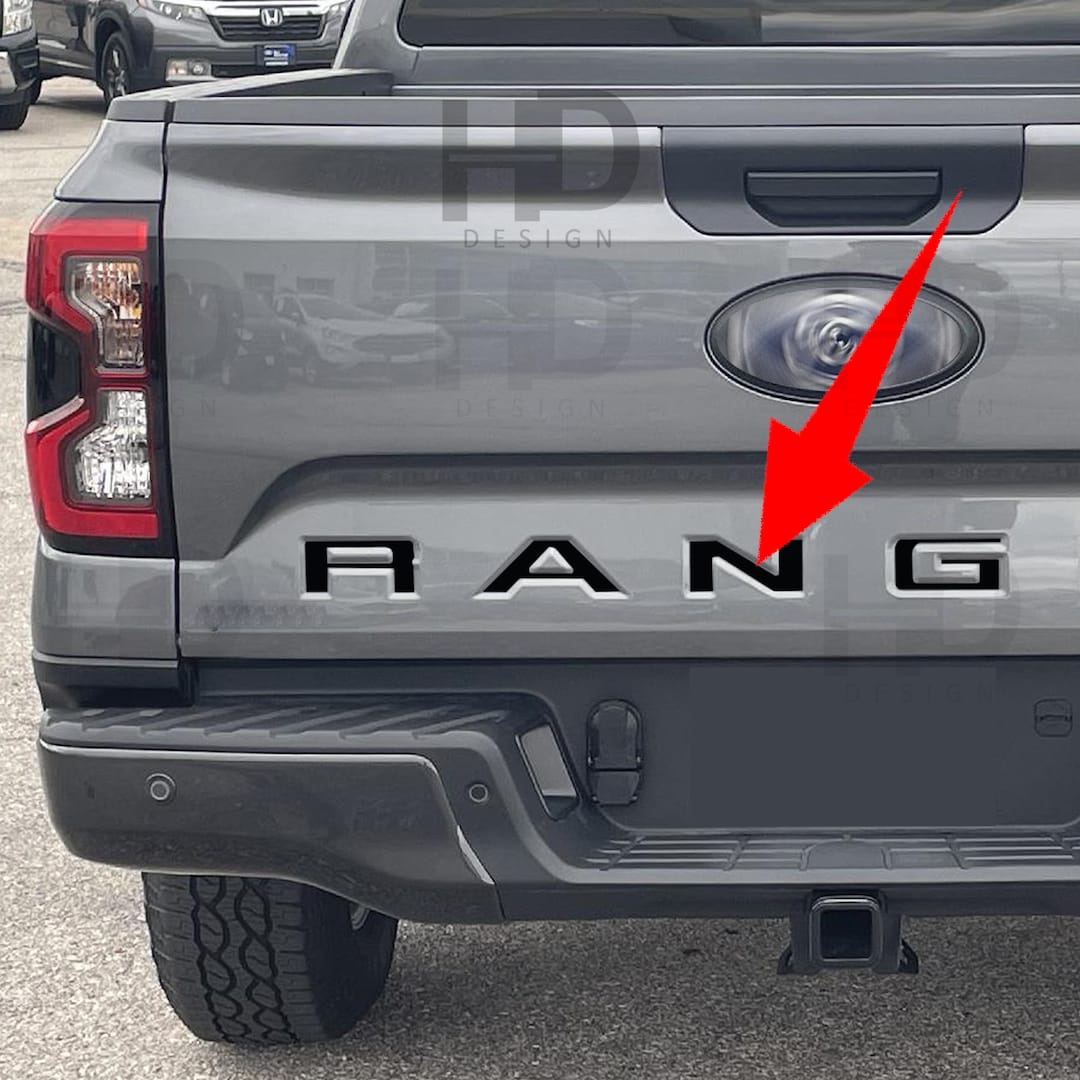 HDUSA for Ranger 2024 2025 Decals Colors Rear Tailgate Hatch Inlay ...