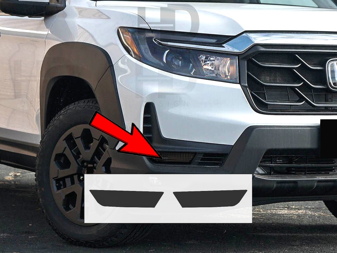 Ridgeline Emblem Decal Dark Smoke Vinyl Emblem Insert Decal For 2018 ...