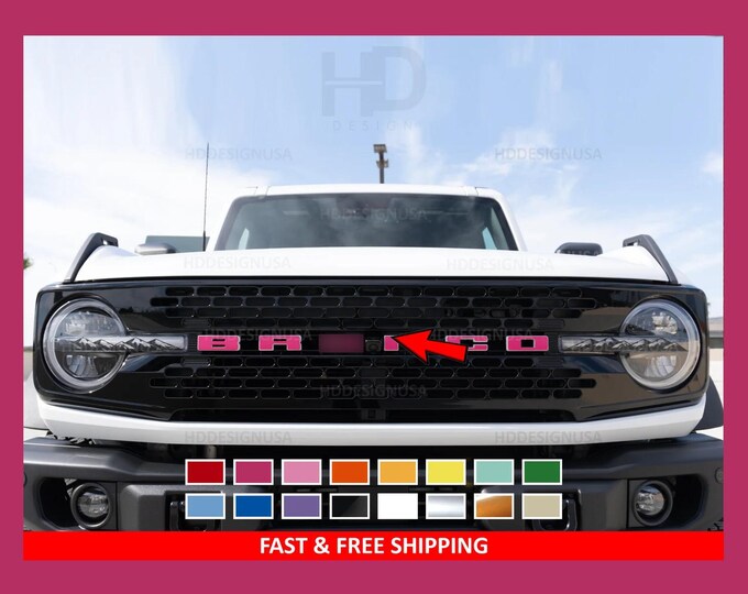 Ford Bronco “skeleton” Emblem and Badge / Calling All Bronco and Bronco ...