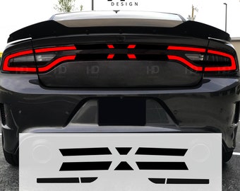 Charger Tail Light Decal | Etsy