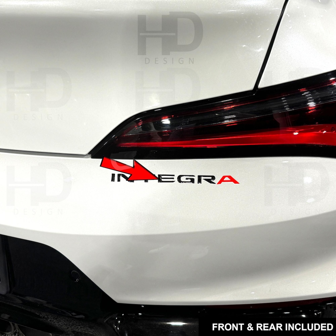 HDUSA for Acura Integra 2023-2026 Inlays Front and Rear Bumper Precut ...