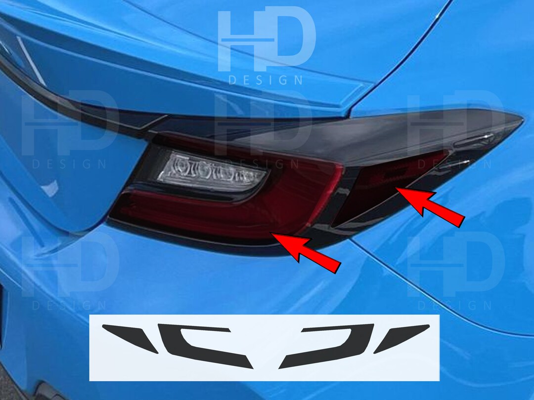 HDUSA for 2022-2025 GR86 Brz Tail Light Rear Side Marker Outer Precut ...