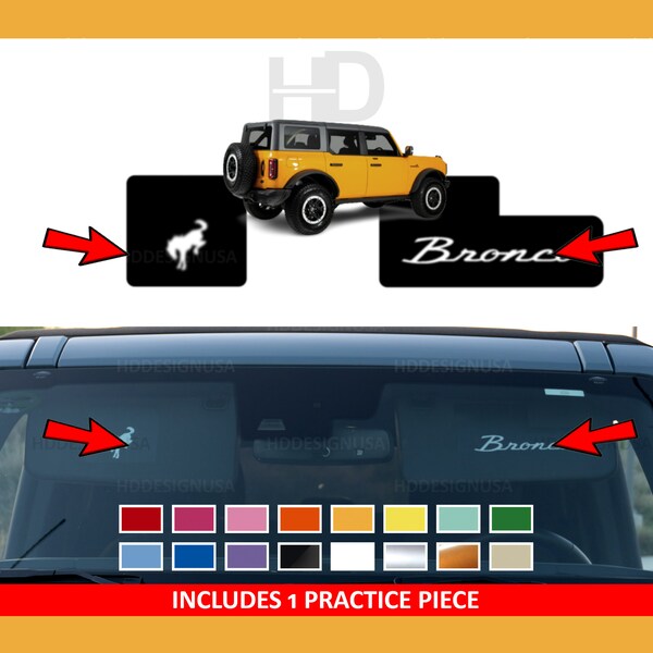 Ford Bronco Visor Warning Label - Etsy