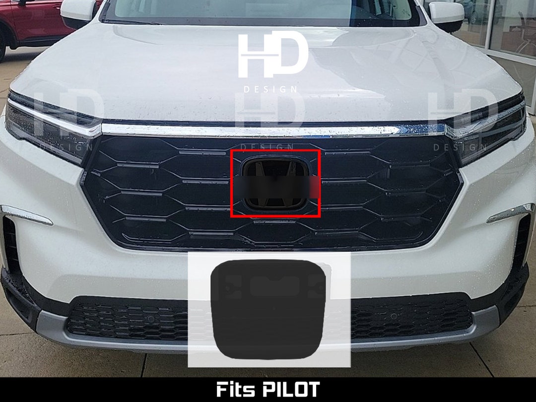 HDUSA Fits Honda Pilot 2023-2026 Front Dark Precut Red Blacked Out ...