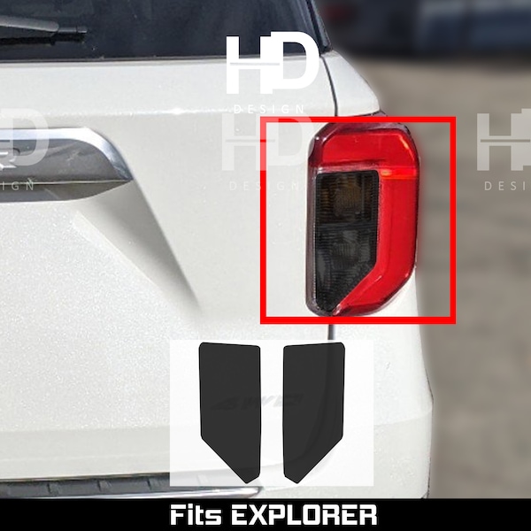 Tail Light Overlay Ford Explorer 2020 - Etsy