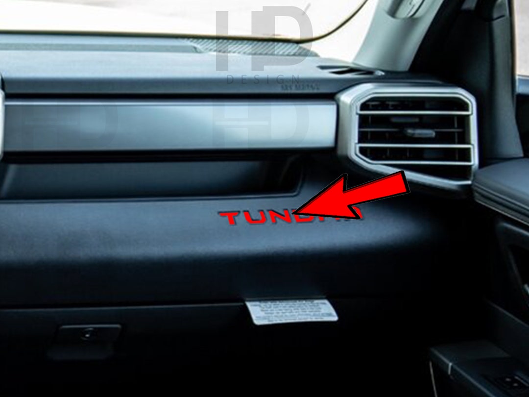 HDUSA for Tundra Interior Dashboard Indentation Inlay Decals Vinyl ...