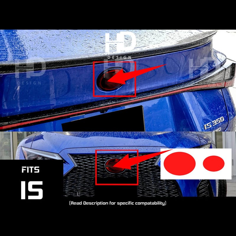 Lexus Emblem Overlay - Etsy