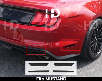 Ford Mustang Rear Bumper Side Reflector Overlay - Etsy