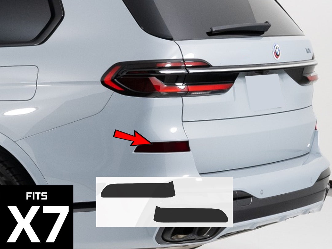 HDUSA Fits BMW X7 M-sport 2023-2026 Rear Bumper Reflectors Marker ...