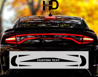 Charger Tail Light Decal | Etsy