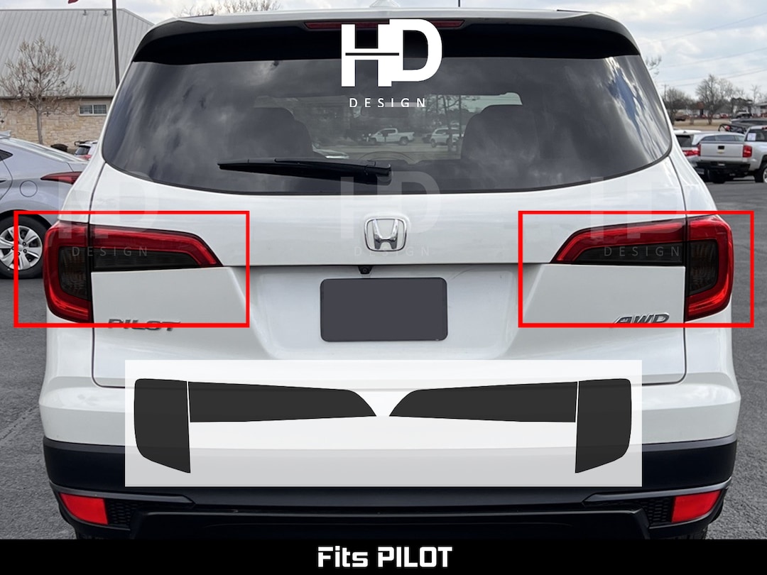 HDUSA Fits 2019-2022 Honda Pilot Tail Light Rear Precut Smoke - Etsy