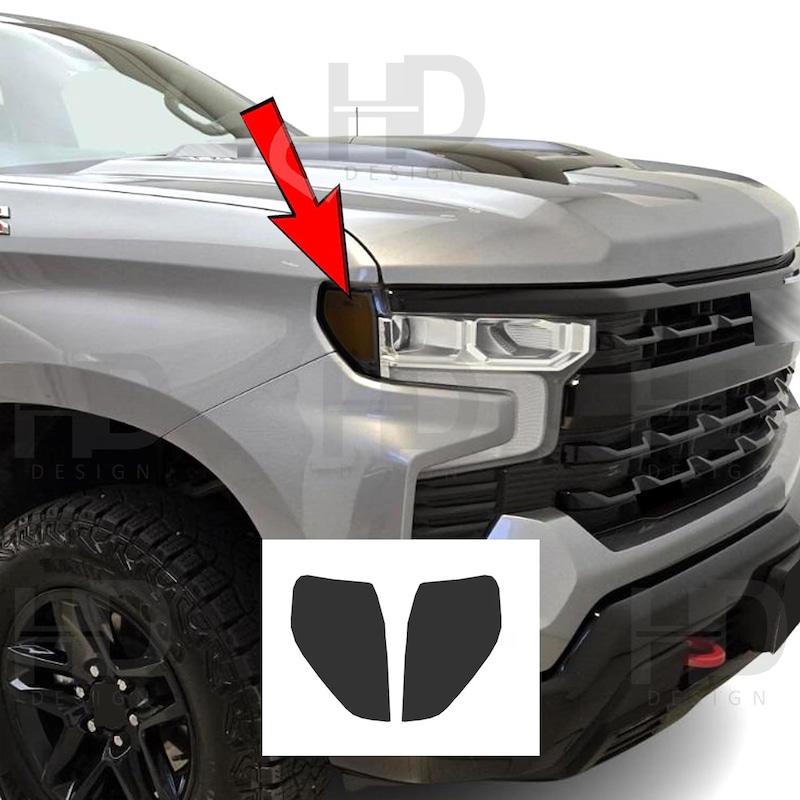 Pink Chevy Silverado Decals - Etsy