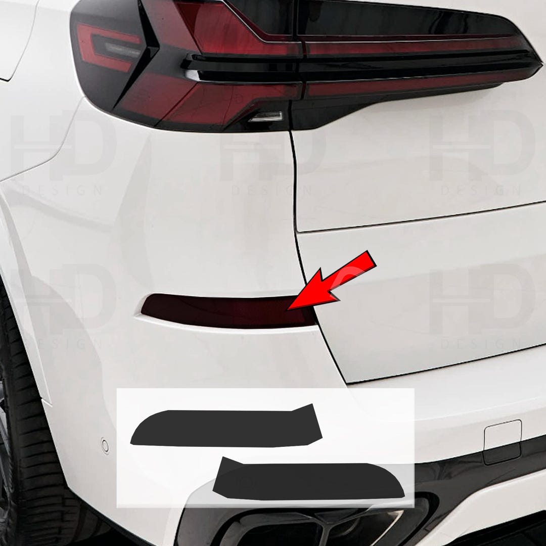 HDUSA Fits BMW X5 2024 2025 2026 Msport Optioned Rear Bumper Reflectors ...