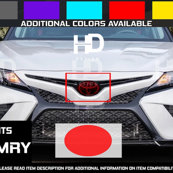 Camry Emblem Overlay - Etsy