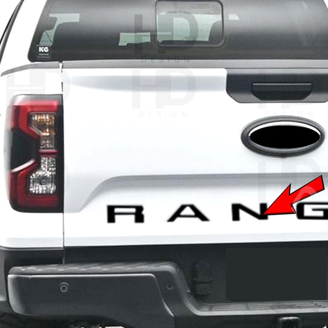 HDUSA for Ranger 2024 2025 Decals Colors Rear Tailgate Hatch Inlay ...
