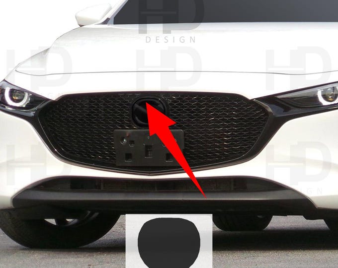 Mazda Badge Replacement Decals - Etsy